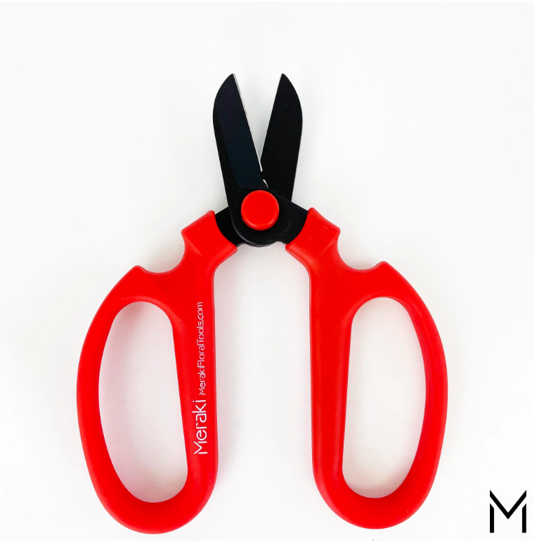 Meraki Garden Pruning Shears 6.7 inch, Amaryllis – Meraki Floral Tools